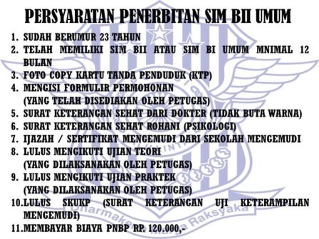 Penerbitan Sim BII Umum - Polres Tulang Bawang